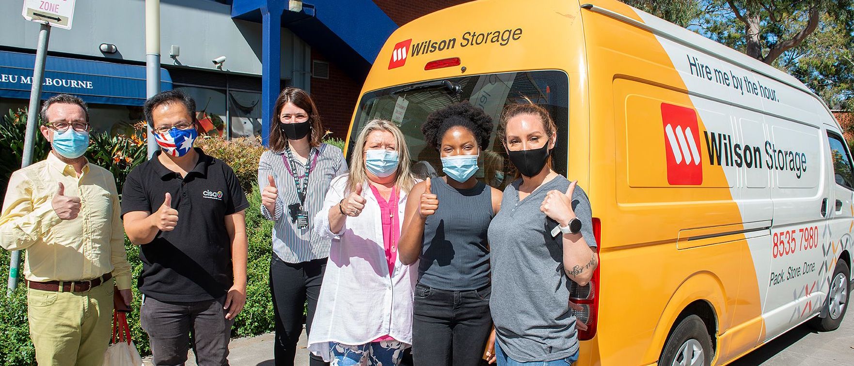 Wilson Storage Supports Hugs From Holmesglen - Wilson Storage