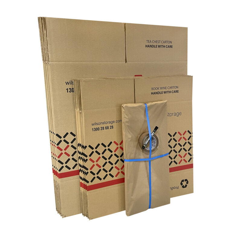 Buy Moving Boxes Online - Small Moving Pack - Wilson Storage